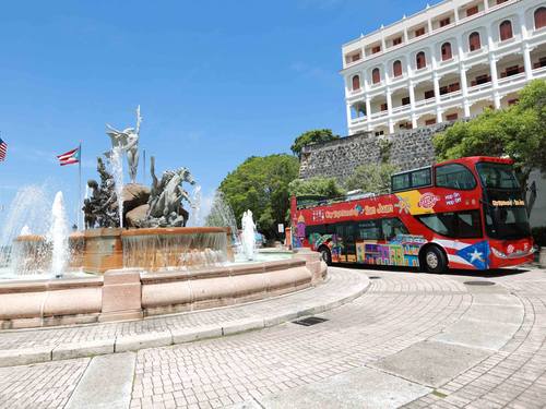 Route hop on hop off bus san juan puerto rico map - grandcaqwe